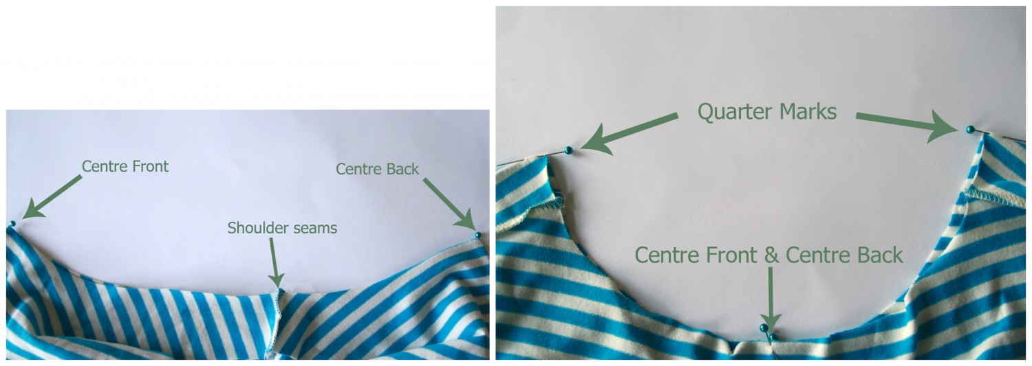 [Q&A] Sewing with knits: Pin and sew the neckline | Sewing Life by ...