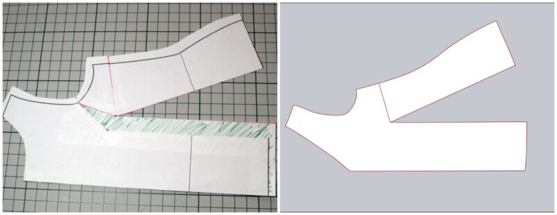 How to: Removing bust darts from a pattern | Sewing Life by MariaDenmark