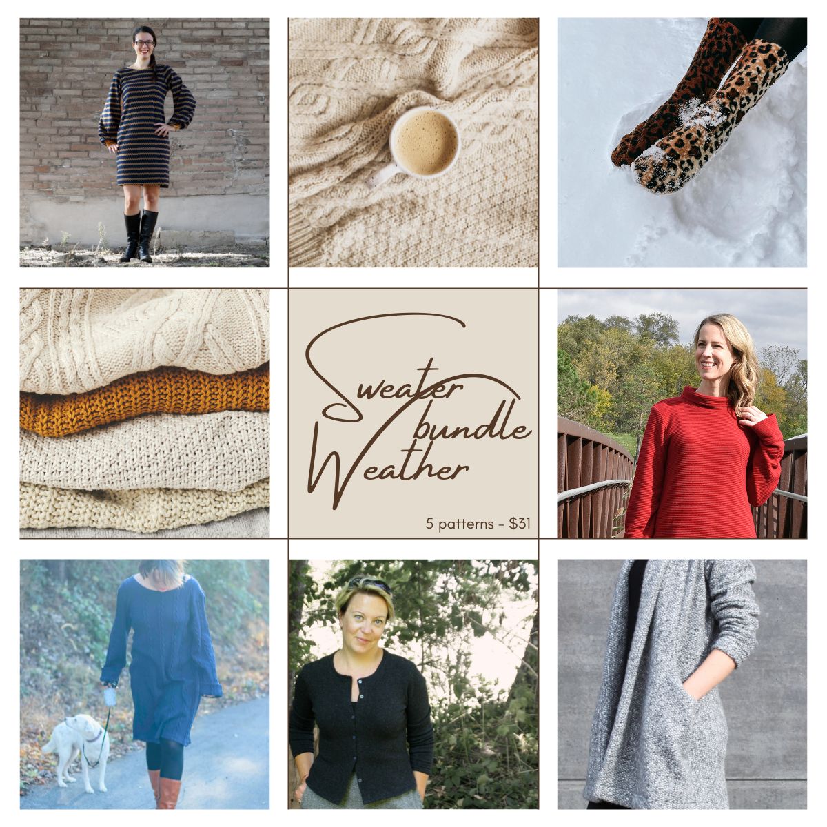 Sweater Weather Bundle | Sewing Life by MariaDenmark